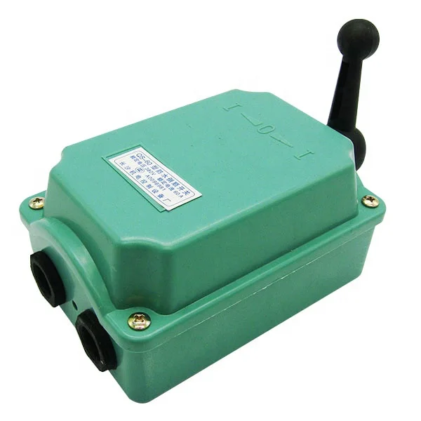 QS-60 Model AC 380V 60A Forward Reverse Drum Switch for Industrial ...