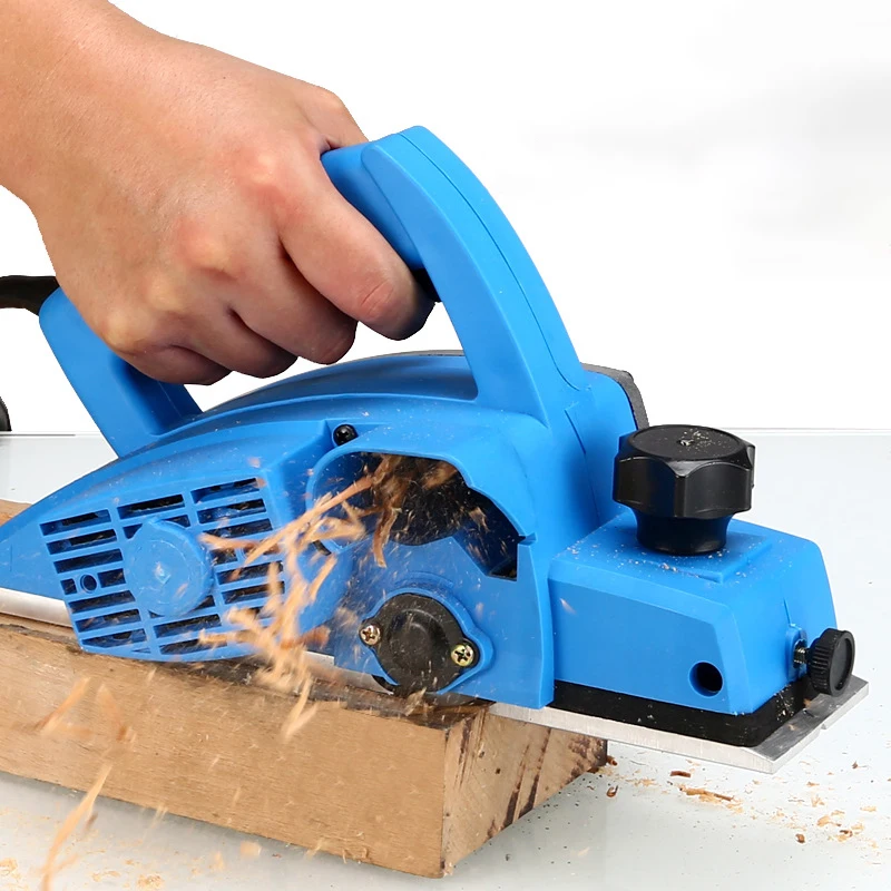 Electric Hand Planer, 110V Portable Electric Wood Planer Hand Held ...