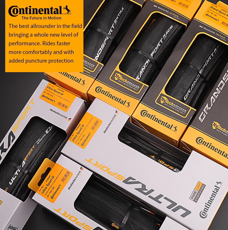 Lebycle Continental Road Tire Ultra Sport Iii 700 23c /25c/28c Road ...