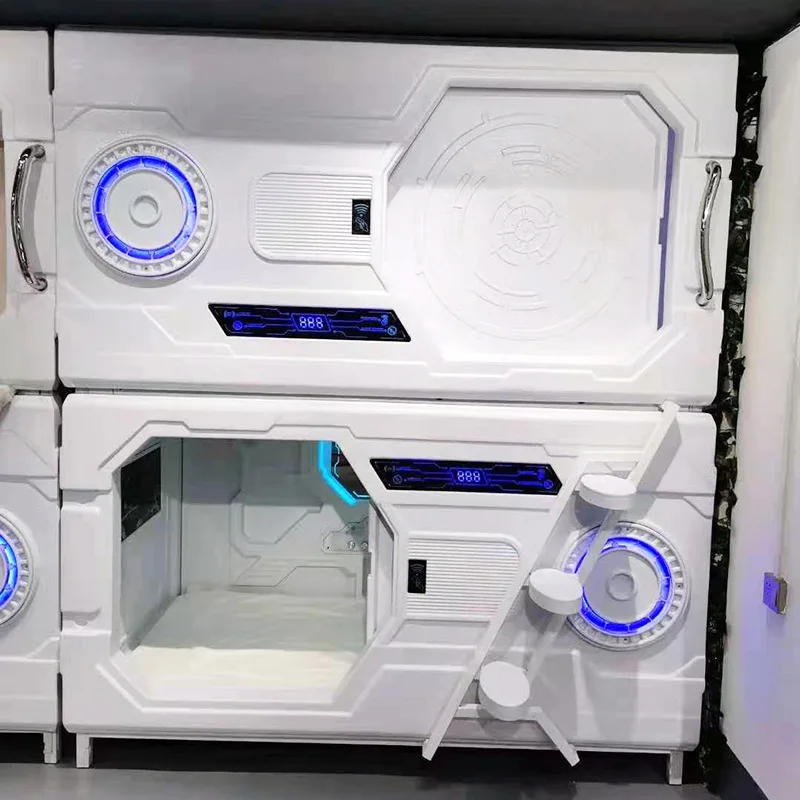 Japanese Professional Custom Sleeping Pod Plastic Capsule Bunk Bed ...
