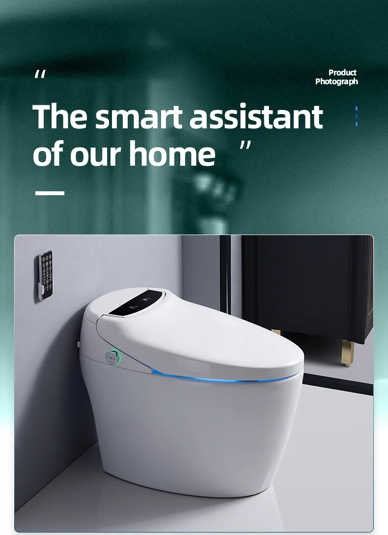 Smart Wc Ceramic - Intelligent Bidet & Automatic Toilet