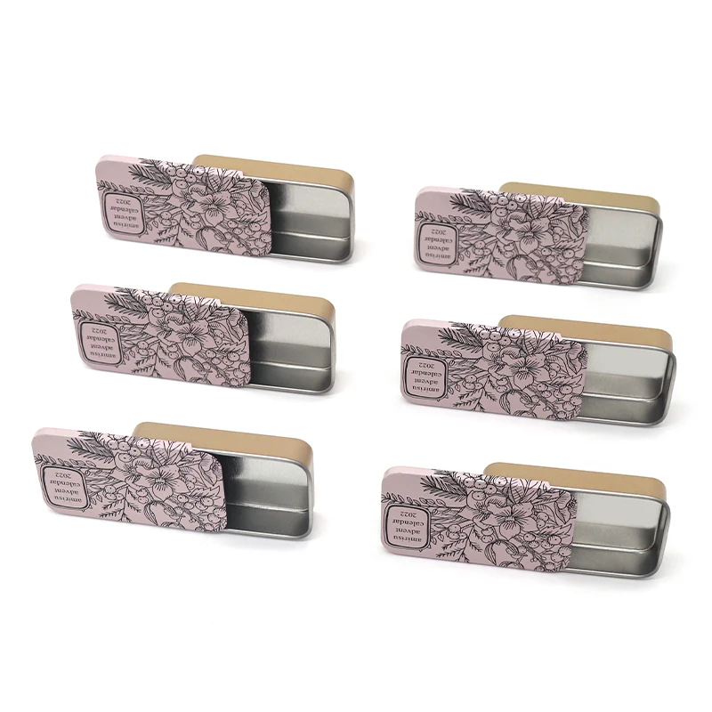 Customizable Metal Tin Containers for Cosmetics & Gifts