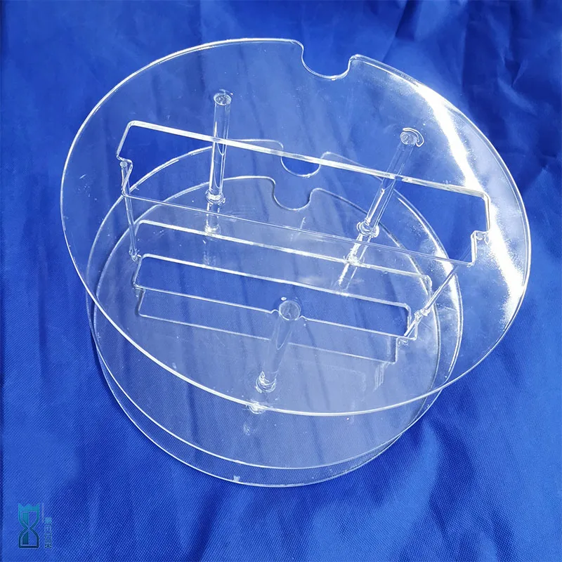 Quartz Boat for Diffusion Wafer Processing - 99.99% Pure