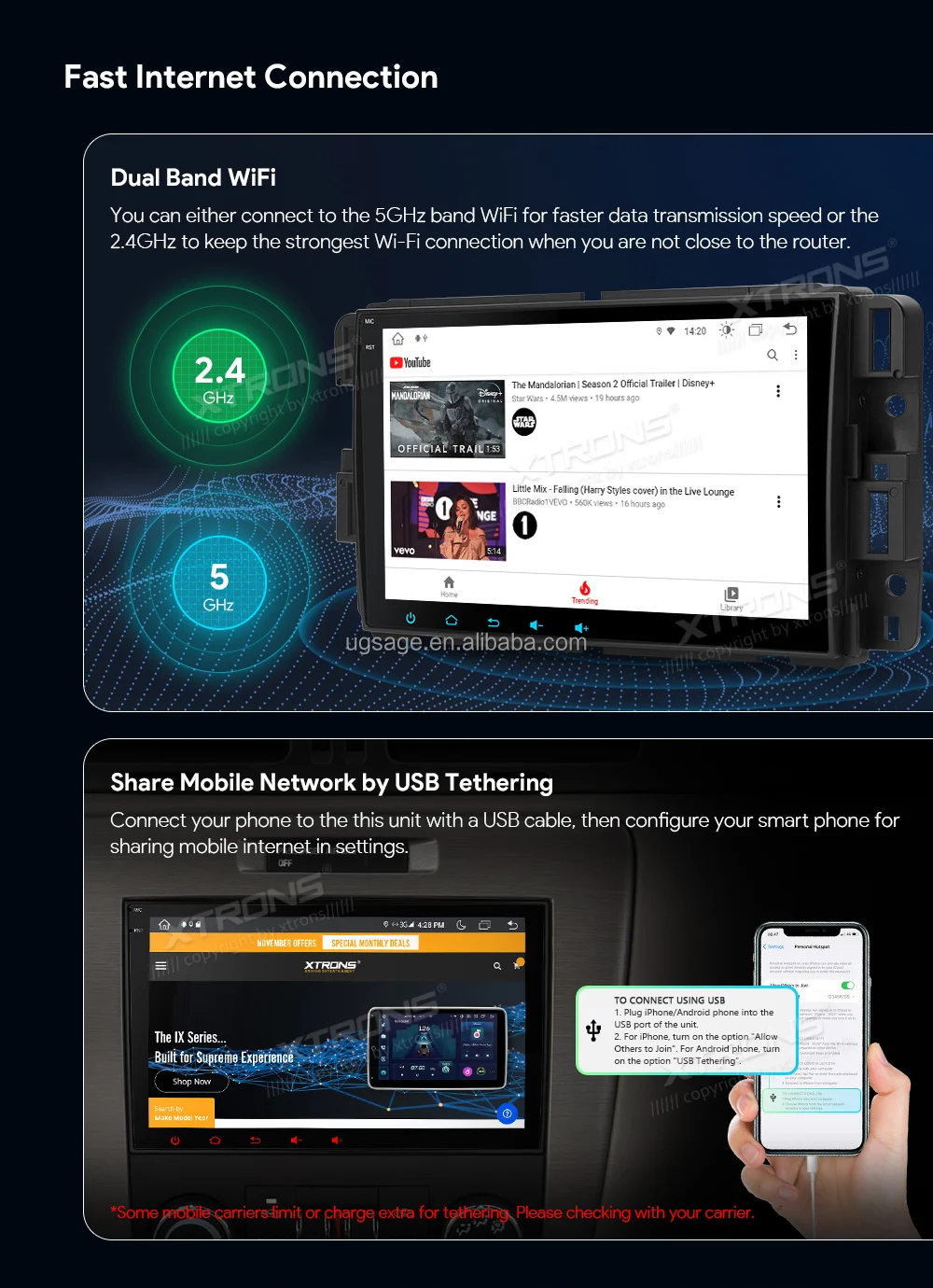 Xtrons For Hummer H2 Gmc Sierra Yukon Chevrolet Equinox Silverado Android 12 8core 4+64 ...