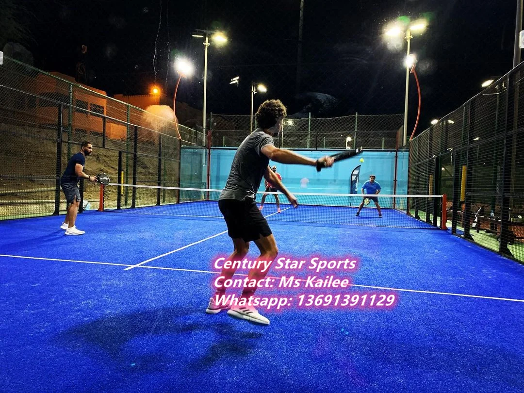 Indoor Paddle Tennis Court Portable Padel Court Padel Fields Cancha De ...