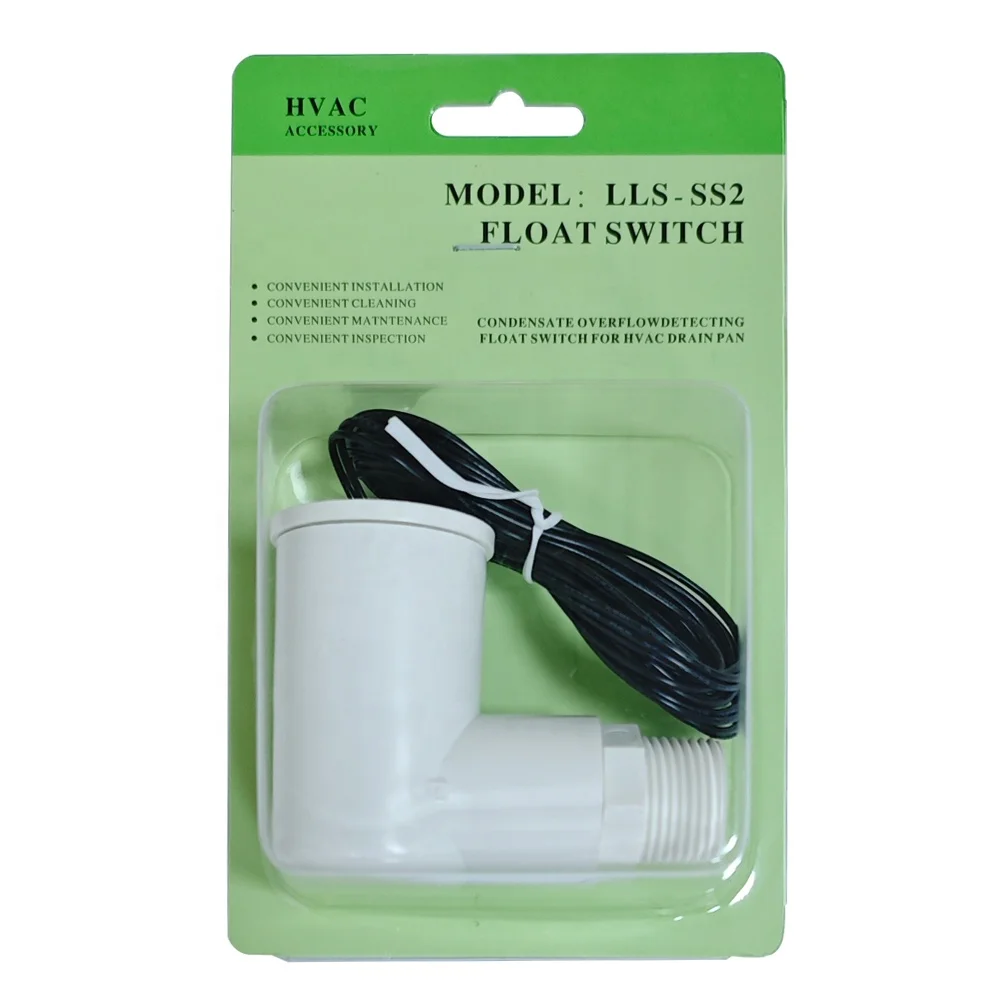 LLS-SS2 Condensate Overflow Float Switch SS2 for HVAC System White ...