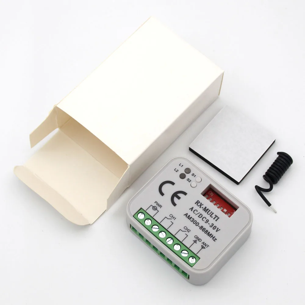 2channels Remote Controller White Box Garage Door Rx Multi Receiver ...