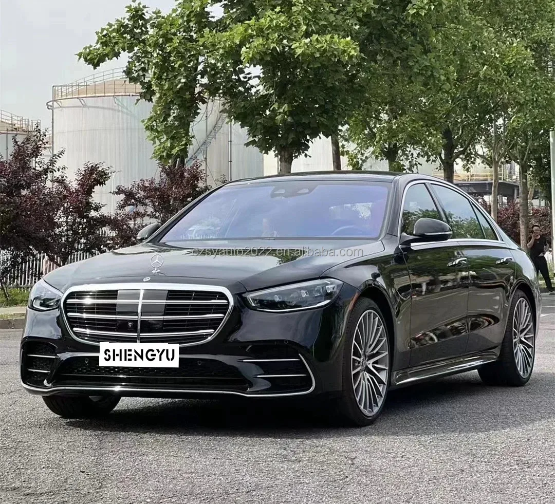 Body Kit Include Front Bumper Assembly Rear Lip Exhaust For Mercedes ...