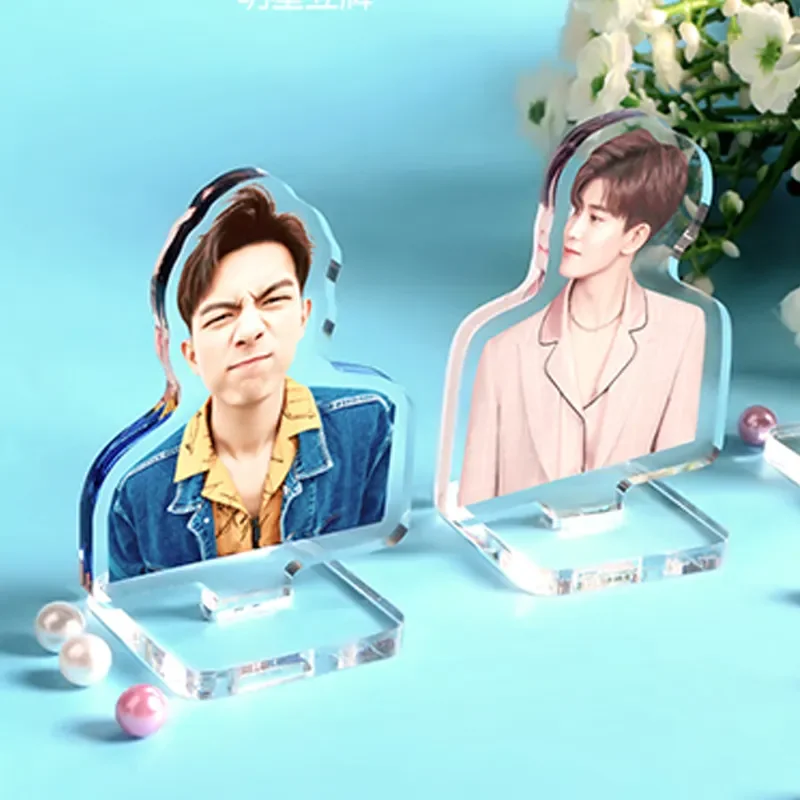 Clear Shape Printed Acrylic Character Transparent Standee Cartoon Anime ...