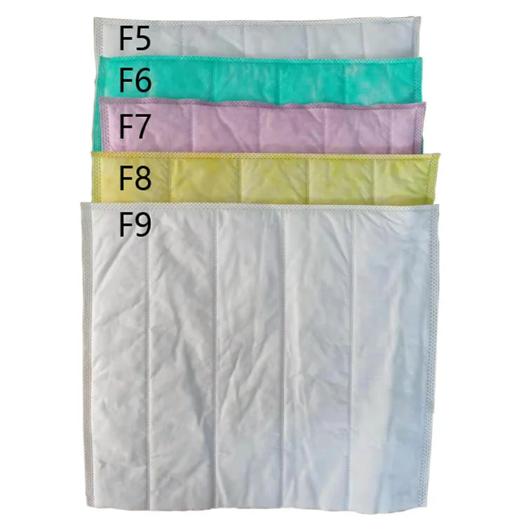 F5~F9 Pocket/Bag Filter Media Roll Material Filter Factory Supplier ...