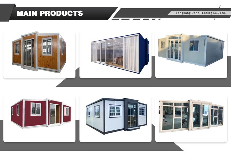 Modular Prefab House Expandable Restaurant Movable Folding Container ...