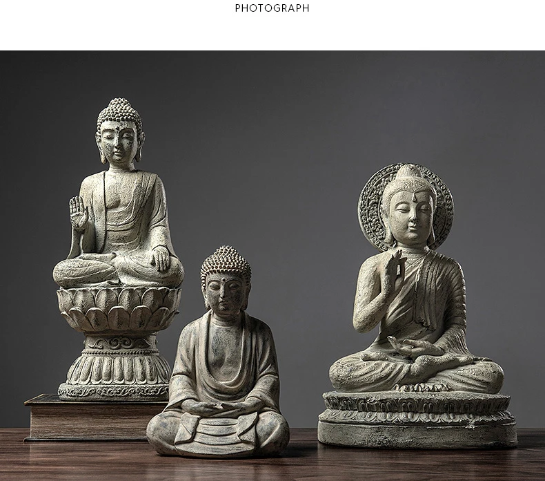 Meditating Buddha Statue For Home Buddha Indoor And Outdoor Decor Zen ...