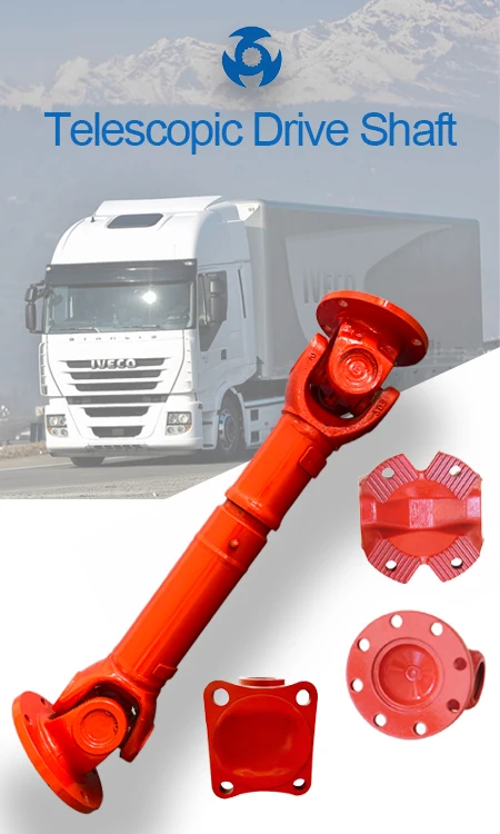 Telescopic Drive Shaft Spline Retractable Cardan Shaftuniversal Joint ...