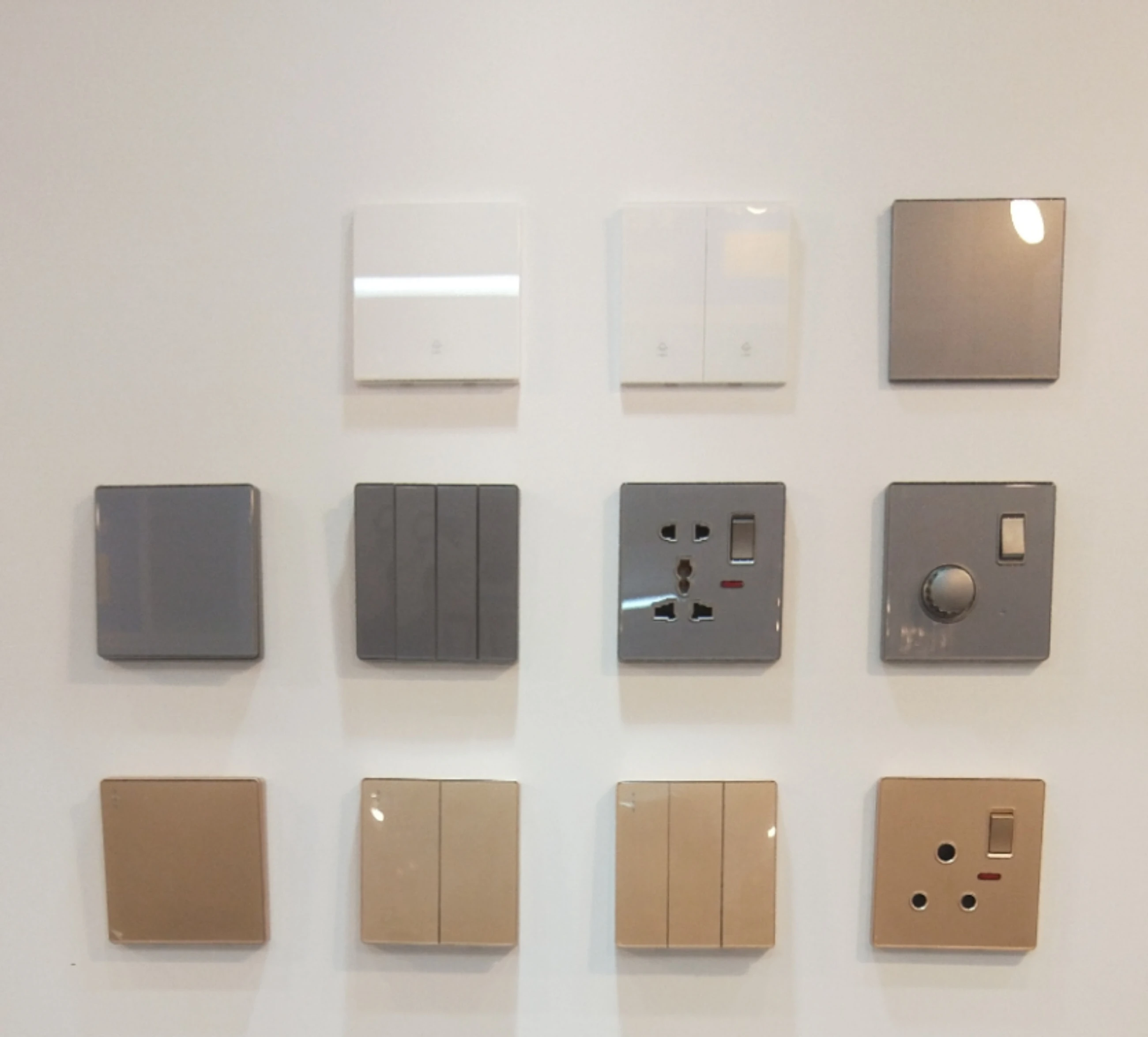 British Standard Pakistan Style Bangladesh Style Electric Wall Switch ...