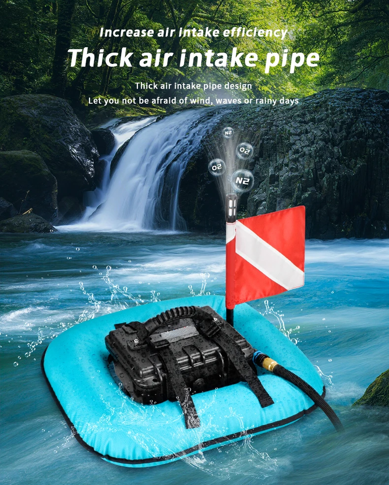 Portable Electric Scuba Diving Ventilator - Artificial Gill