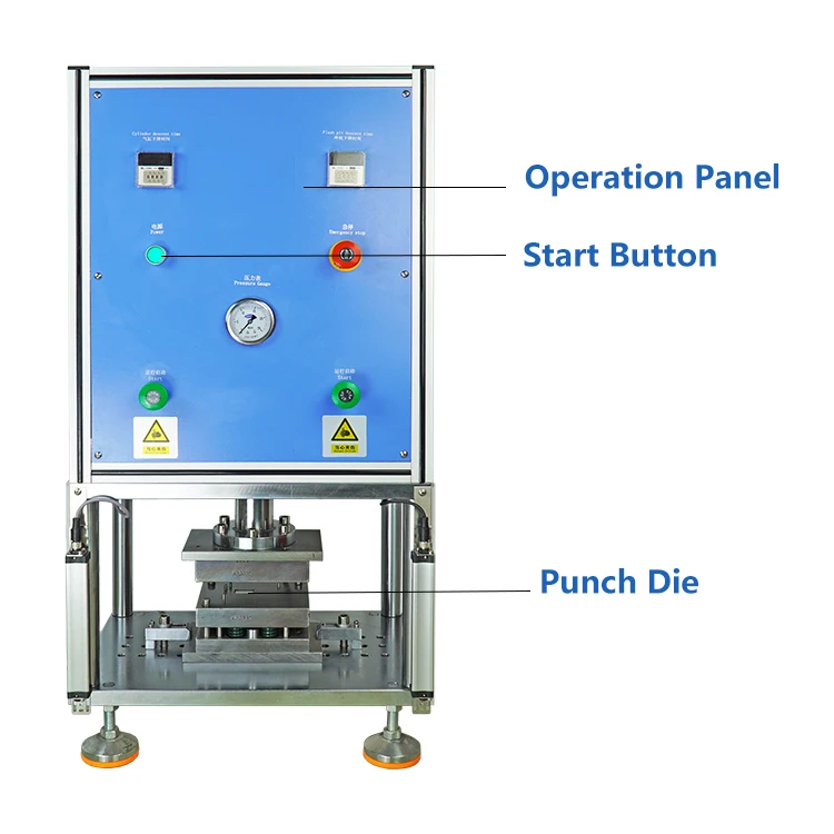 Laboratory Pouch Cell Aluminum Laminated Film Punching & Forming ...