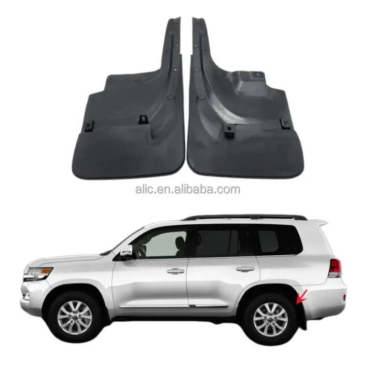 Car Mud Flaps for Land Cruiser 2016 - Prevent Mud Splashing