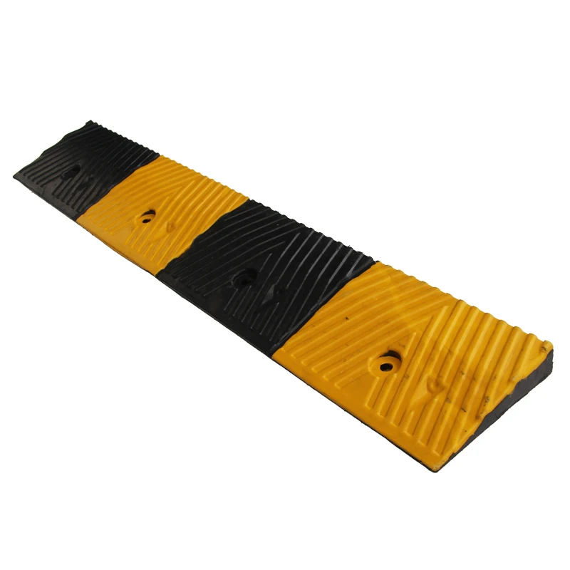 PVC Covered Rubber Speed Bumps Global Application Kerb/Curb Ramp for ...