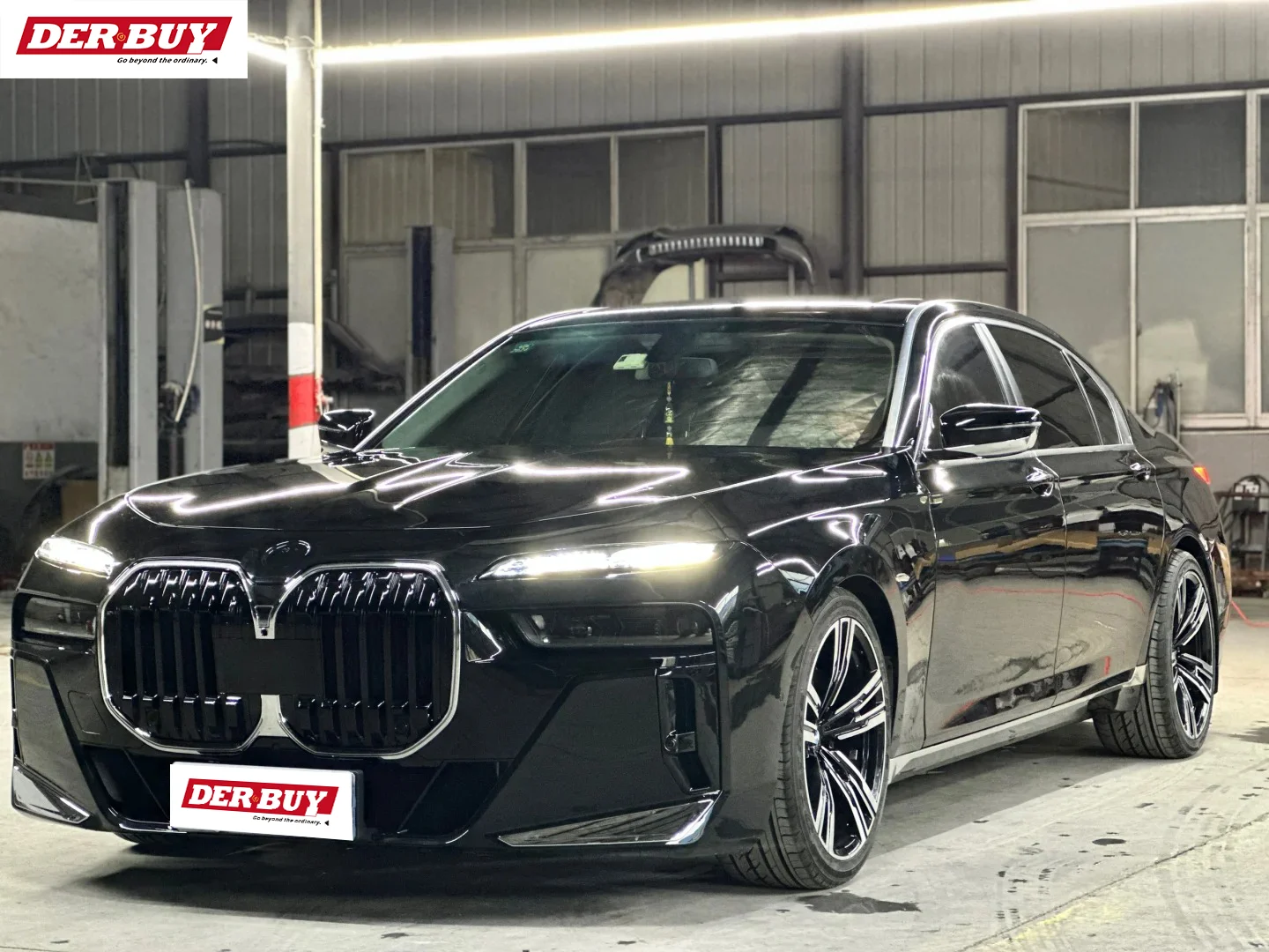 Body Kit For Bmw 7 Series F02 09-15 Change To G70 M Sport Style Front Bumper With Grille And ...