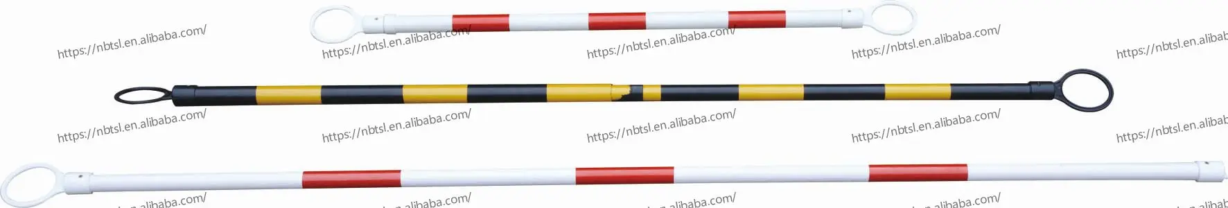 Portable Reflective Plastic Safety Warning Pedestrian Crowd Traffic ...