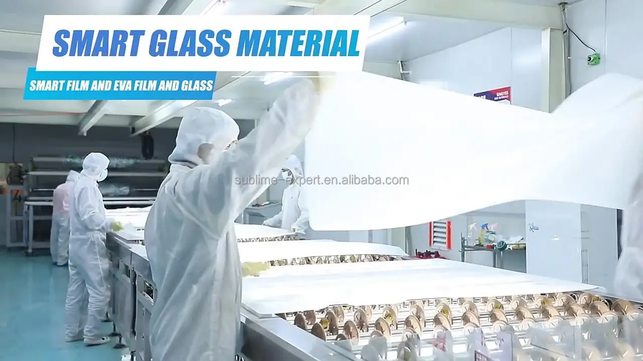 Self-Adhesive PDLC Smart Film Roll for Frosted Privacy Glass Window ...