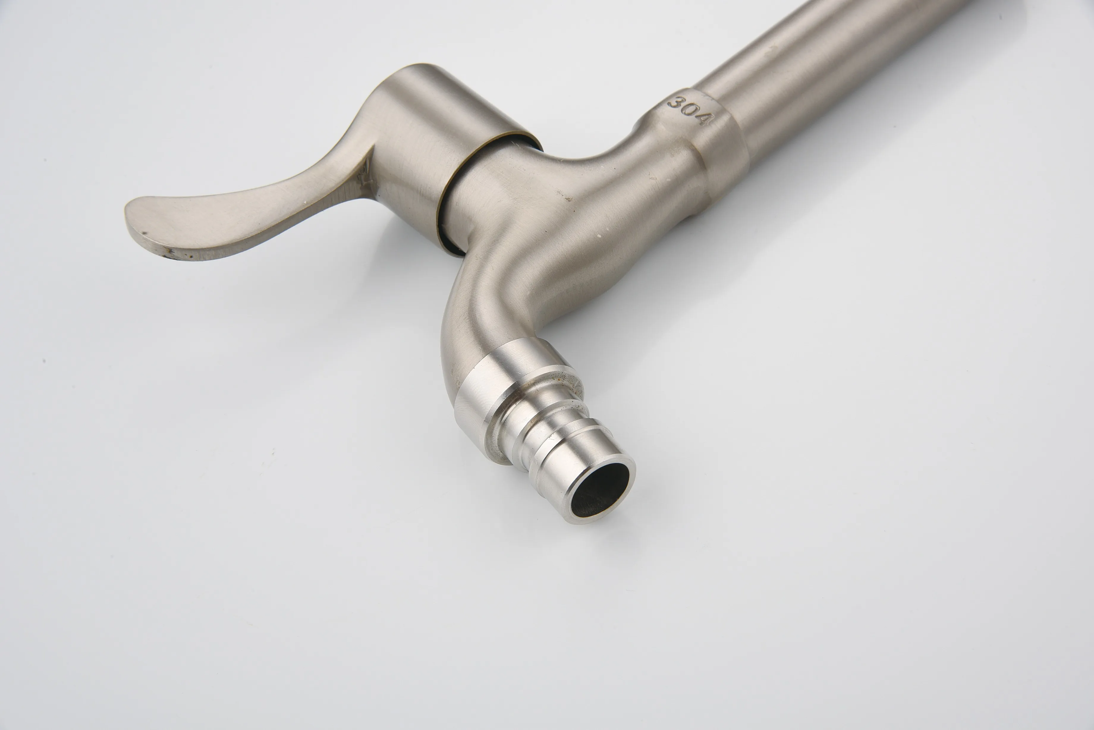 Stainless Steel Wall Mount Washing Machine Taps Single Handle Bathroom ...