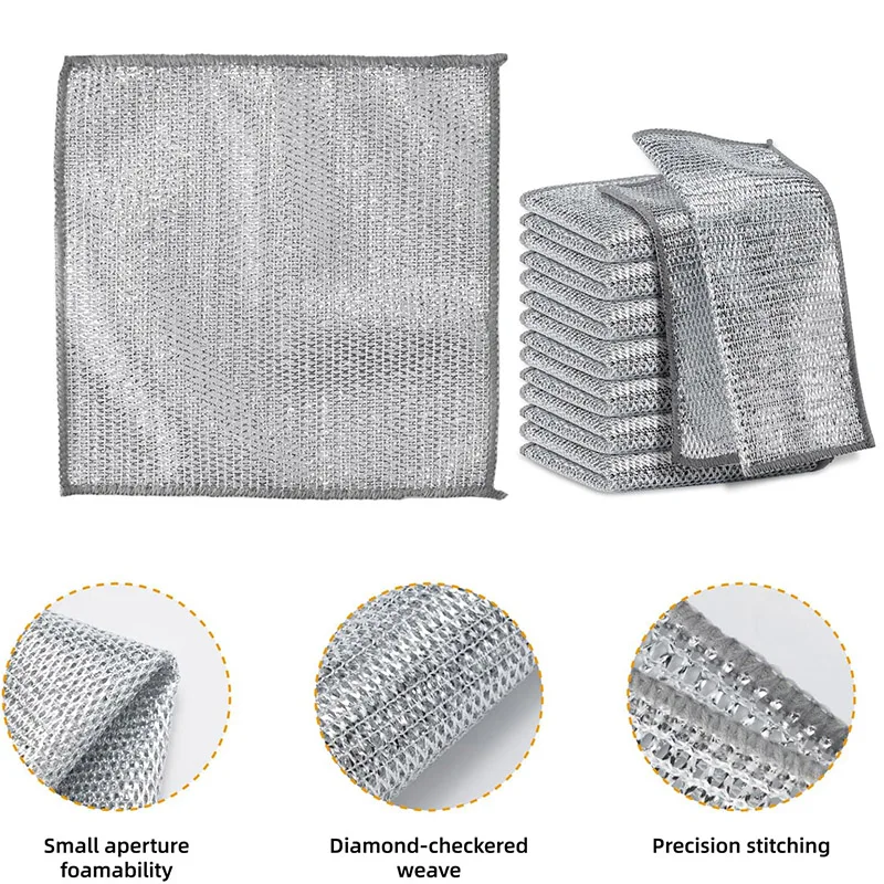 Esun Kitchen Supplies - Multifunctional Non-Scratch Dishcloth