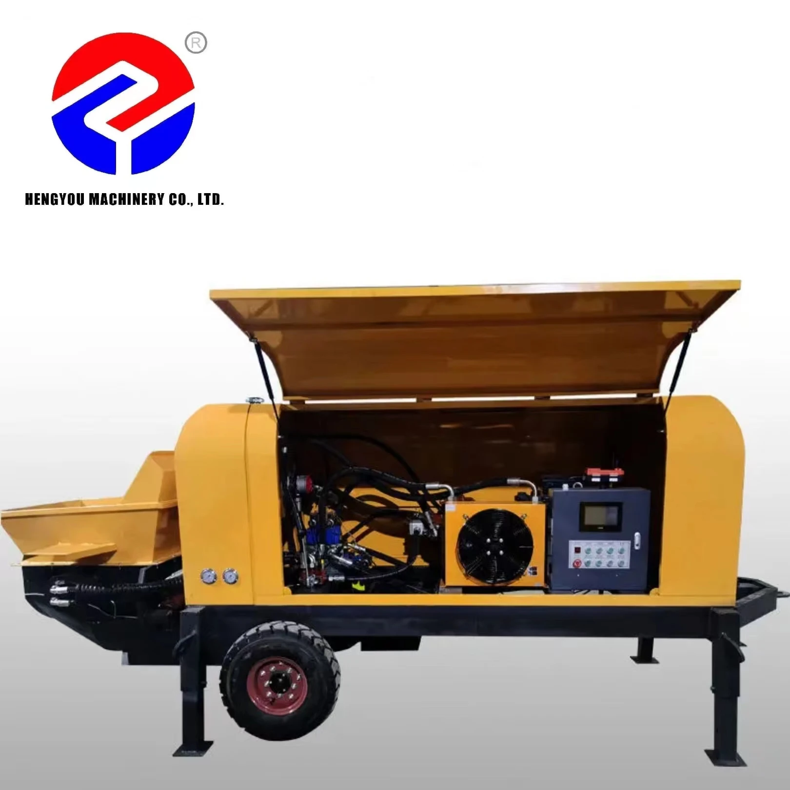 Mini Stationary Pumpcrete Machine - High Efficiency Concrete Pumping