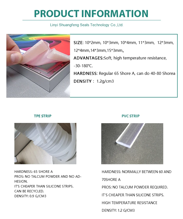 SEG Silicone Strips - High-Quality Edge Graphics Solutions