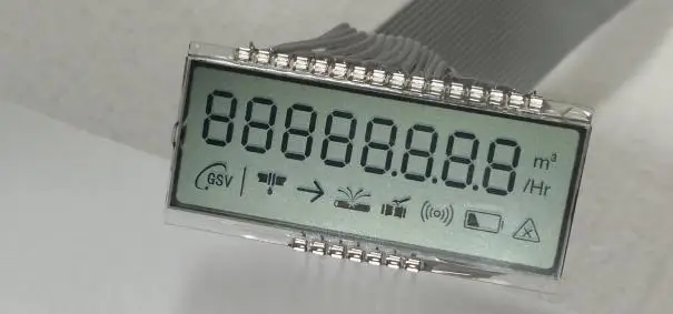 Custom 7 Segment Water Meter Gas Water Heater Touch Panel Led Lcd ...