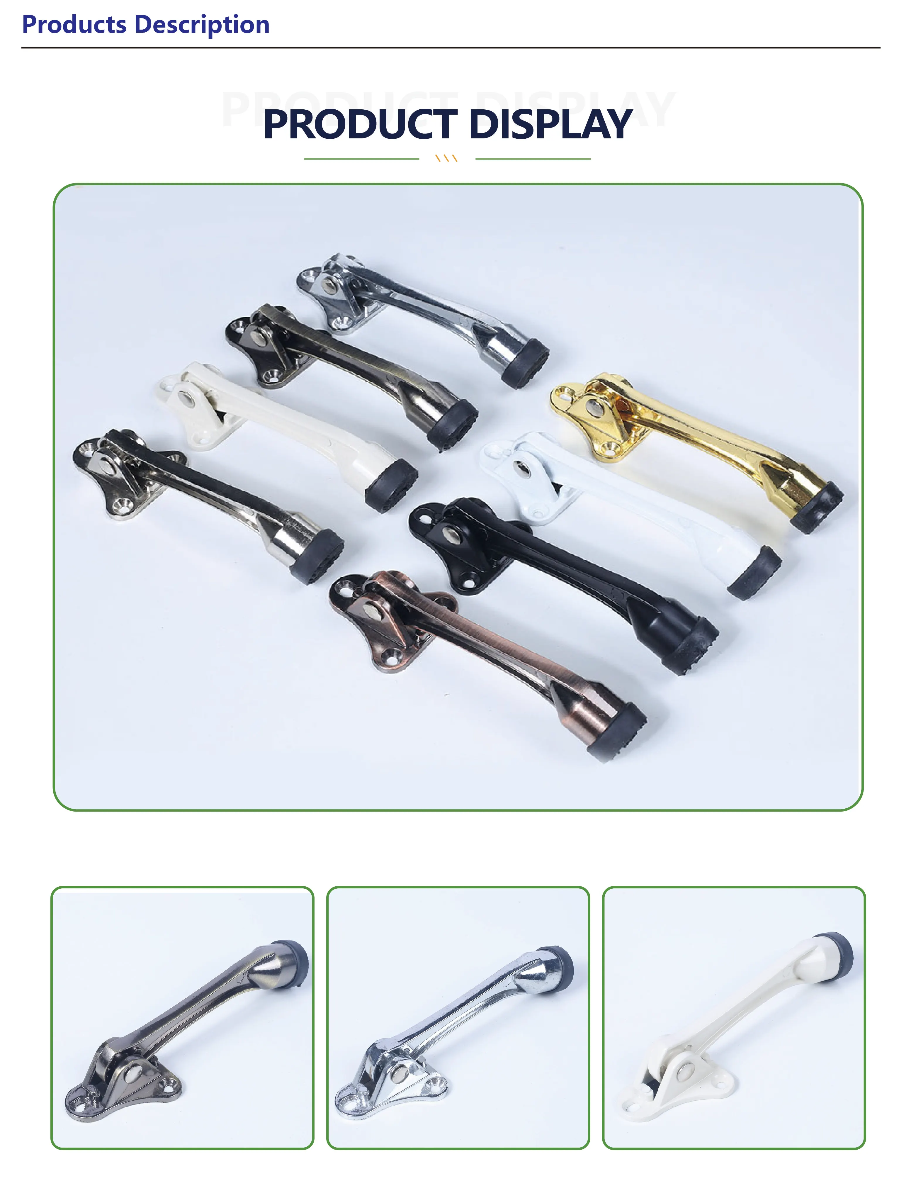 Fast Shipping Strong Magnetic Door Stopper Anti-collision Zinc Alloy ...