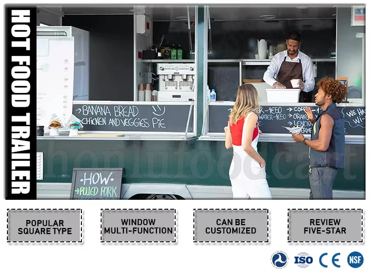 Mobile Food Trailer - Fully Equipped for All Culinary Needs