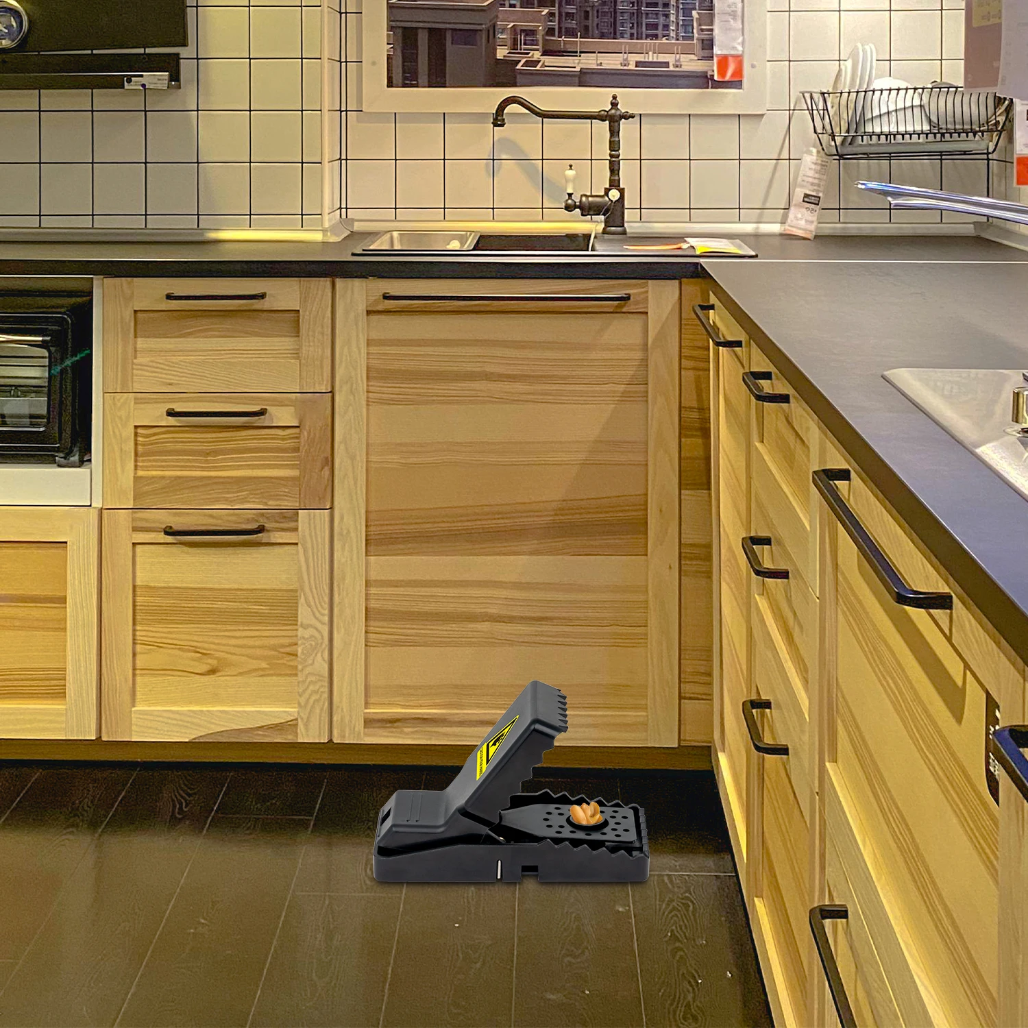 Powerful Stainless Steel Spring Trap for MicePolystyrene Humane Mouse ...