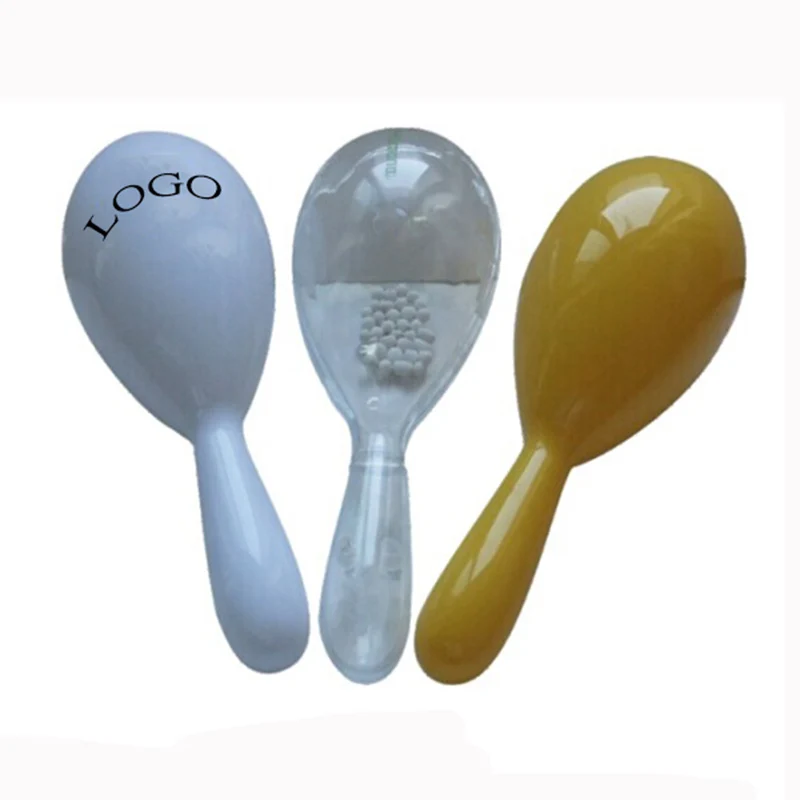 Custom Logo Cheer Up Plastic Maracas Musical Instrument Toy - Buy ...