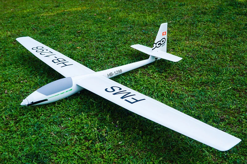 Aerobatic FMS 2500mm ASW-17 EP RC Glider Kit PNP with CNC Aluminum Spar ...