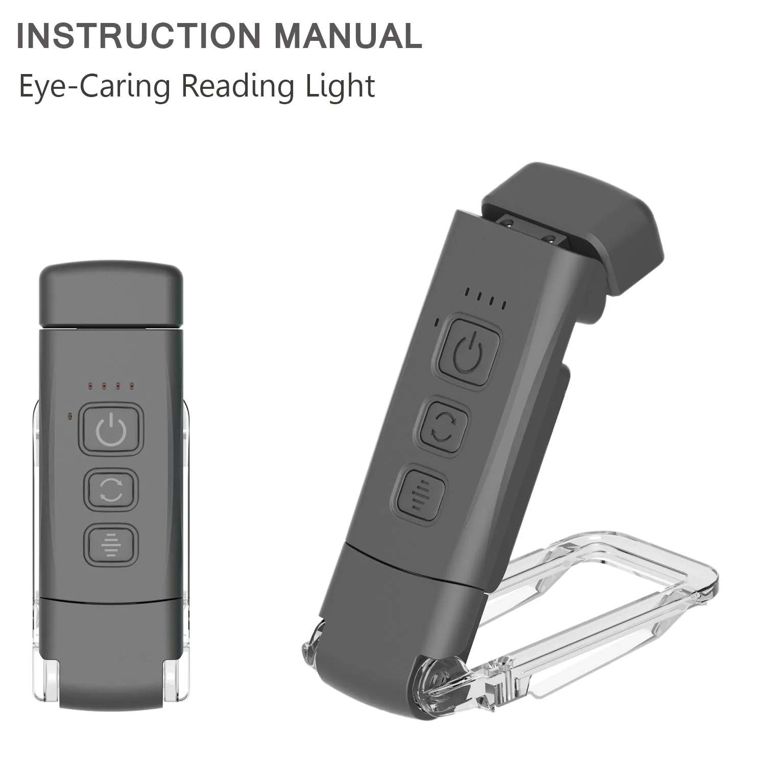 Modern Eye Protection Portable Mini USB Blue Folded Dimmable Lamp ...