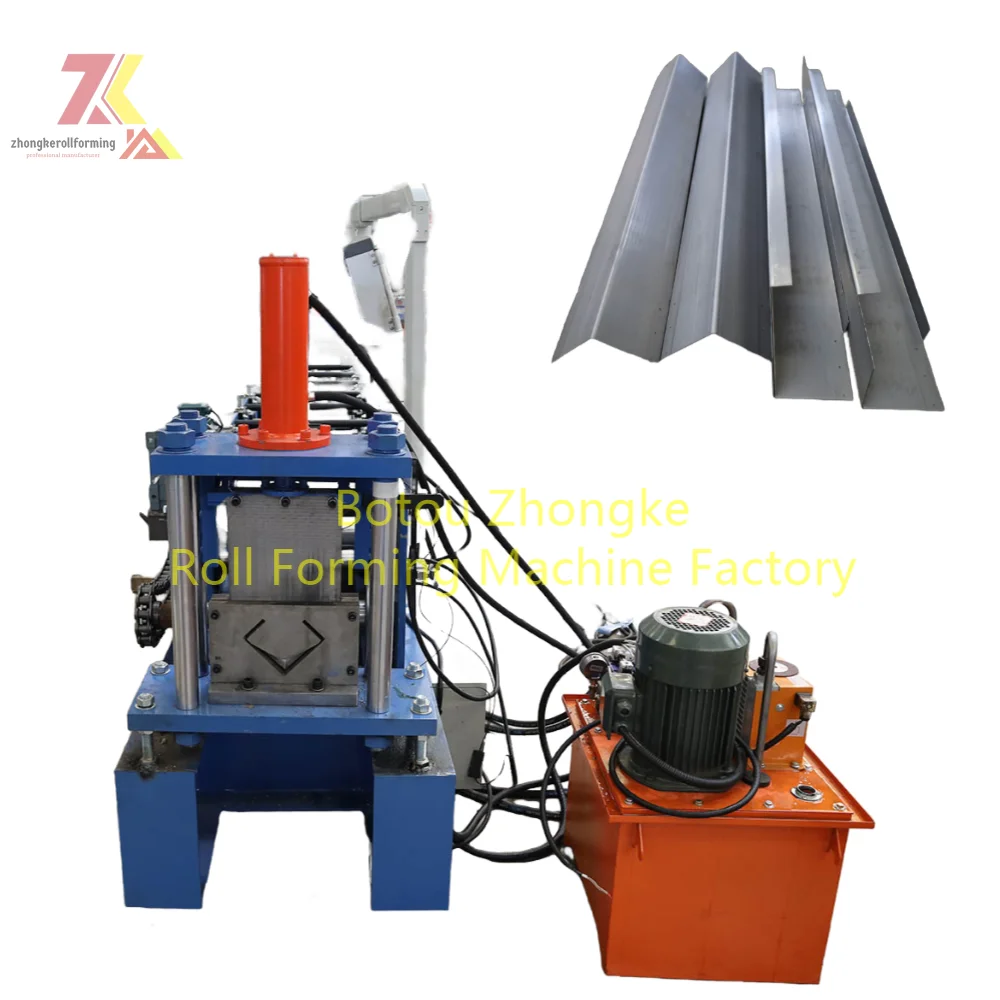 New Steel Frame & Purlin Corner Column Forming Equipment With Motor ...