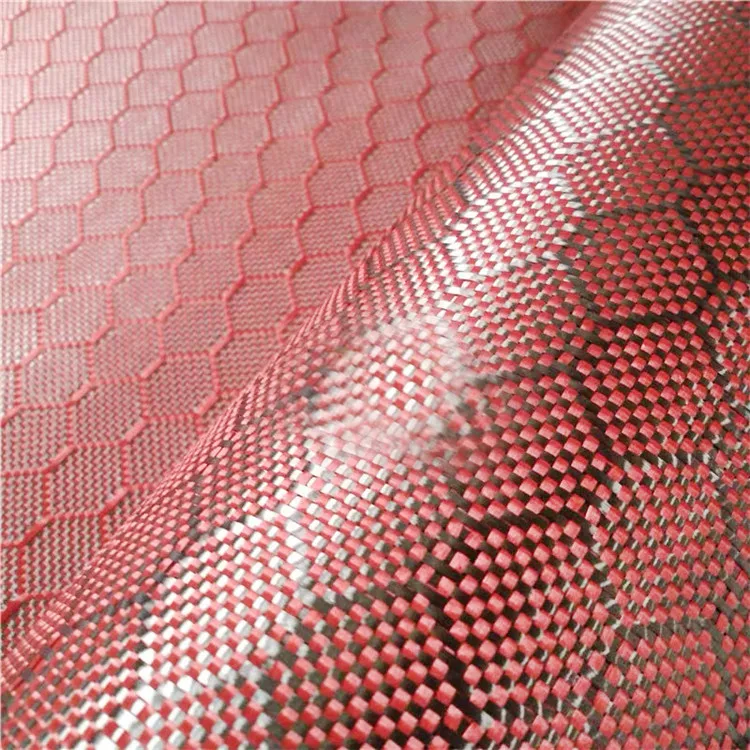High Quality Hexagonal 3k Honeycomb Carbon Fiber Fabric - Buy Honeycomb ...