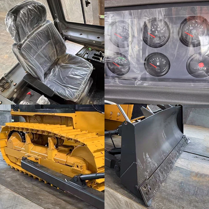 Secsun Chinese D6 Dozer Bulldozer 220hp 180hp 160hp diesel Crawler ...