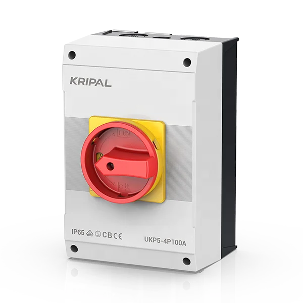 Waterproof Rotary Isolator Switch four pole IEC standard IP65 150A AC ...