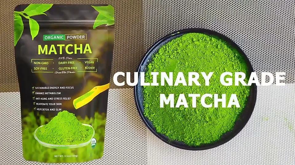 Private Label Wholesale Organic Japanese Matcha Green Tea Powder ...