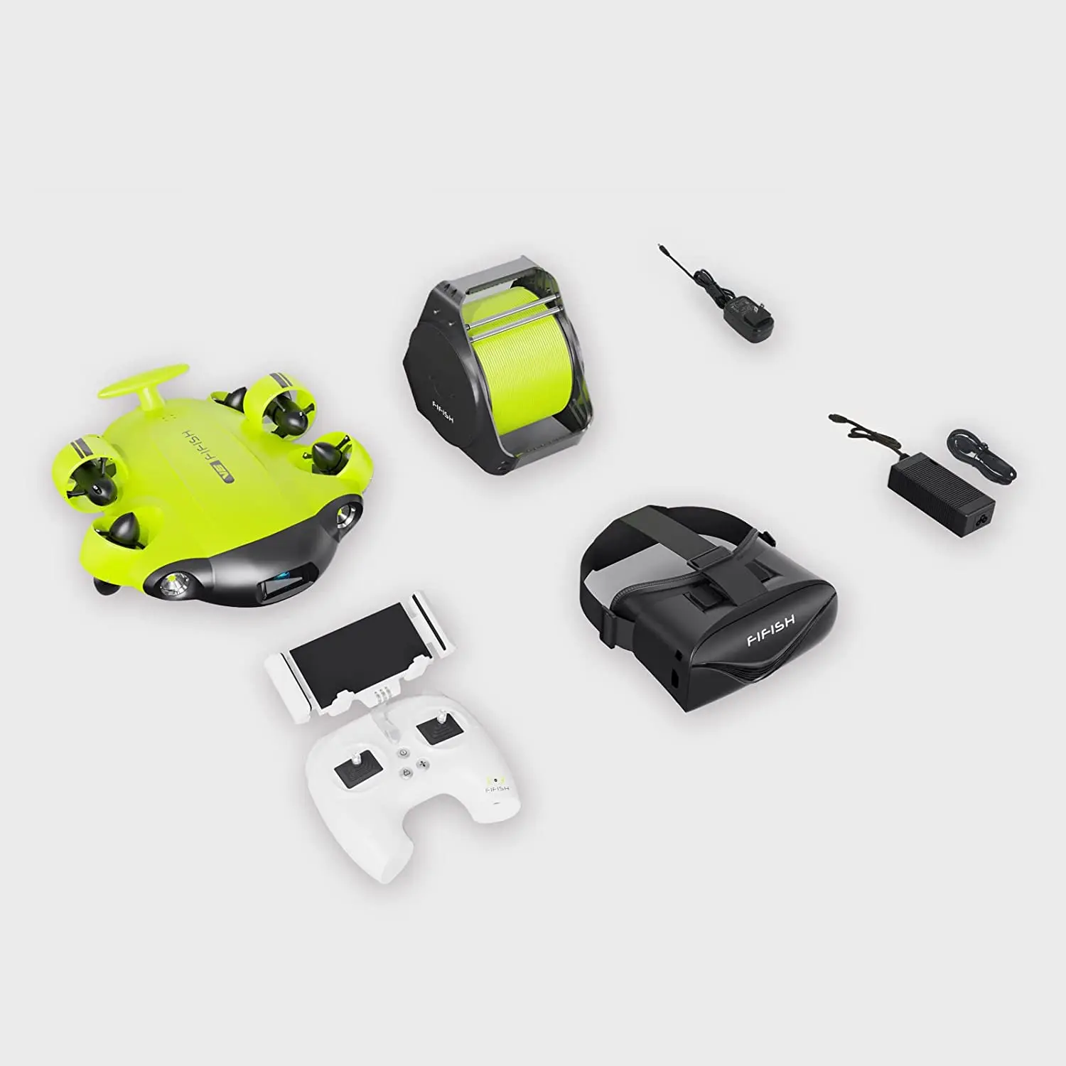V6 Underwater Drone With Ai Vision Lock,360 Omnidirectional Movement ...