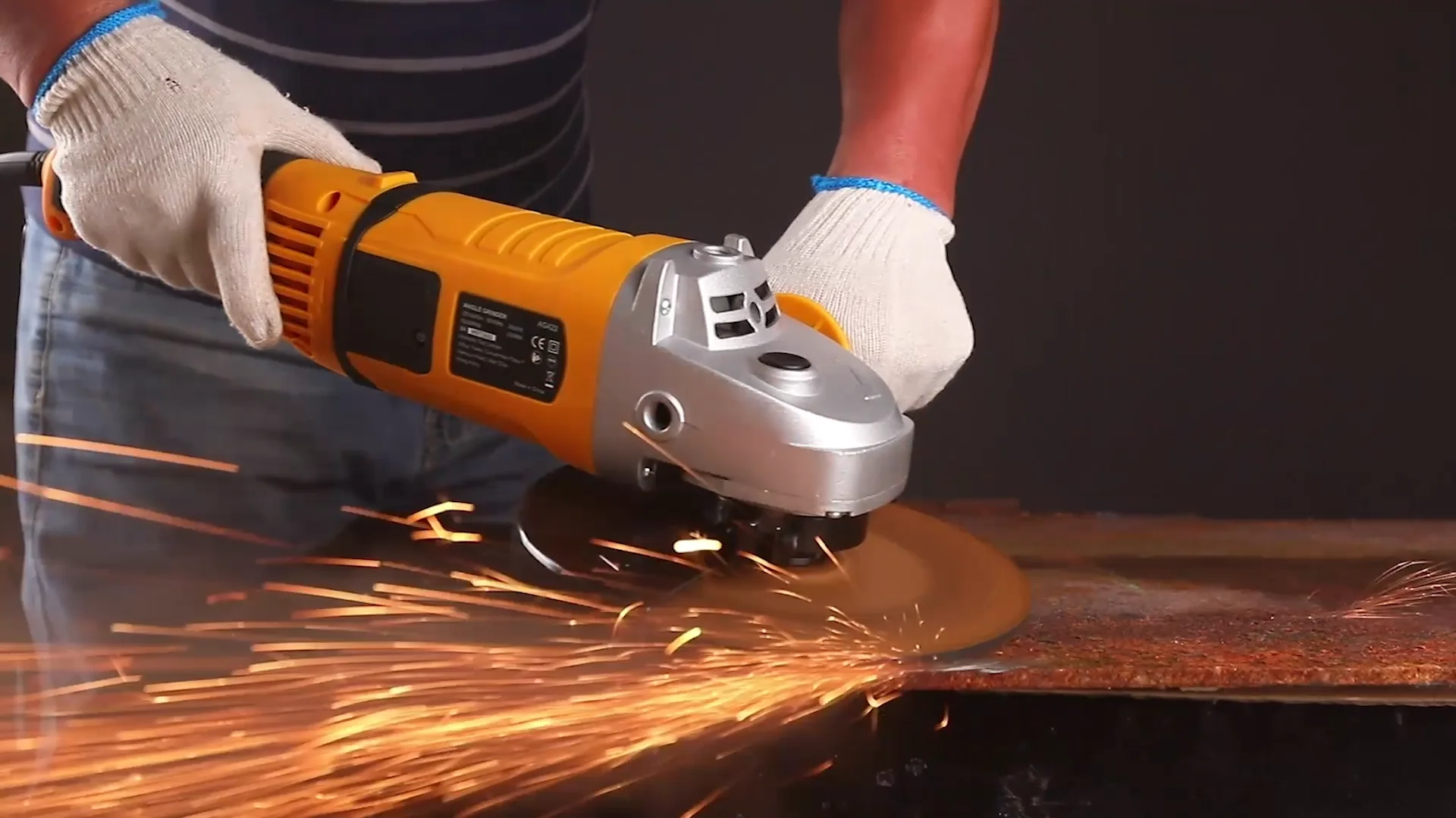 Worksite Electric Professional Angle Grinder 230mm Grinding Tools ...