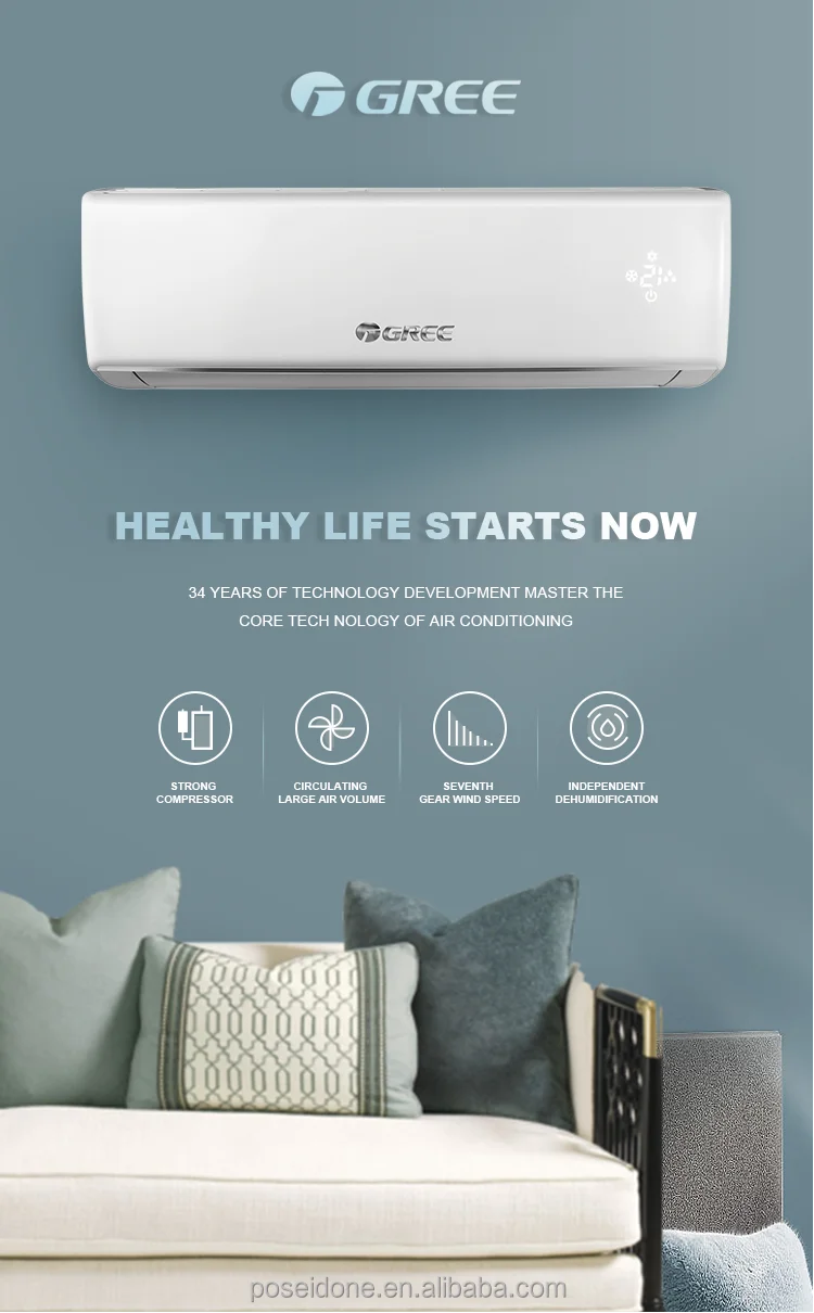 Gree Lomo Series 36000btu Cooling AC Units - Efficient & Smart