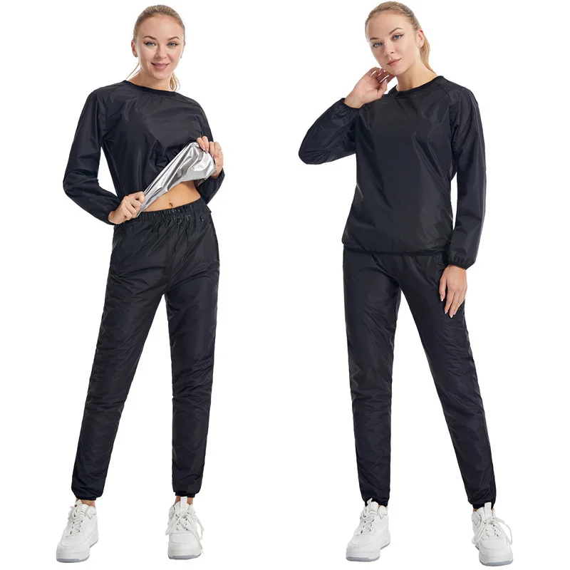 Sauna Suit for Men and Women Sauna Sweat Suits Gym Boxing Workout ...