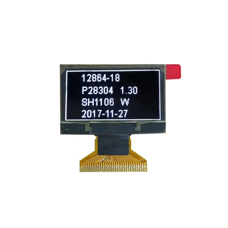 2.7inch Amoled Lcd Display Module Full-hd 128x64 Ssd1322 Ic Iic ...