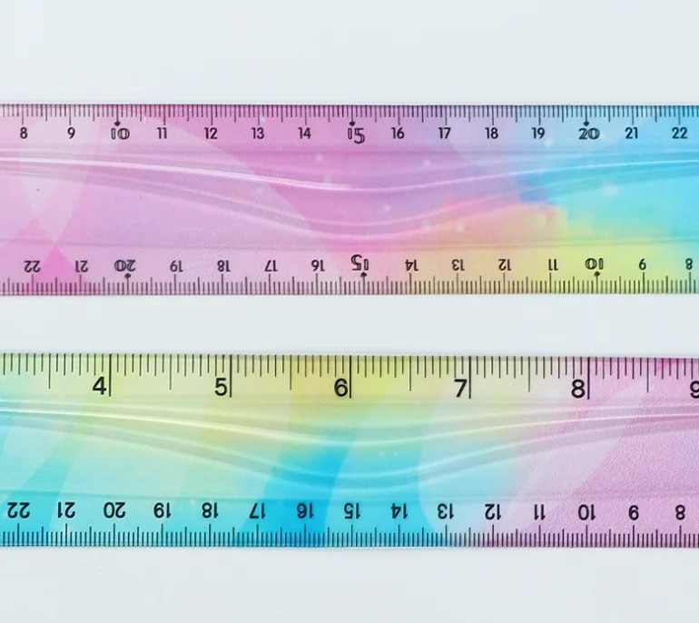 New Products Fancy Color 4pcs Soft Folding Pvc Flexible Geometry Math ...