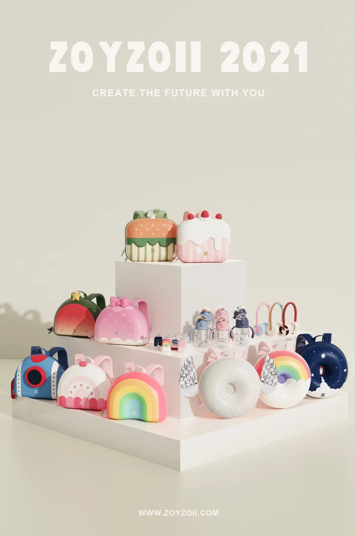 Zoyzoii B18 Waterproof School Bag Unisex Small Kids Backpack Primary School Children Student ...