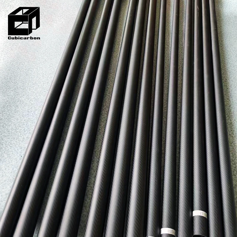 High Modulus Telescopic Carbon Fiber Pole - 20m Water Fed Pole