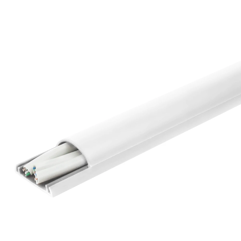 Flame Retardant Pvc Cable Trough Universal Cable Hider Adhesive Cable ...